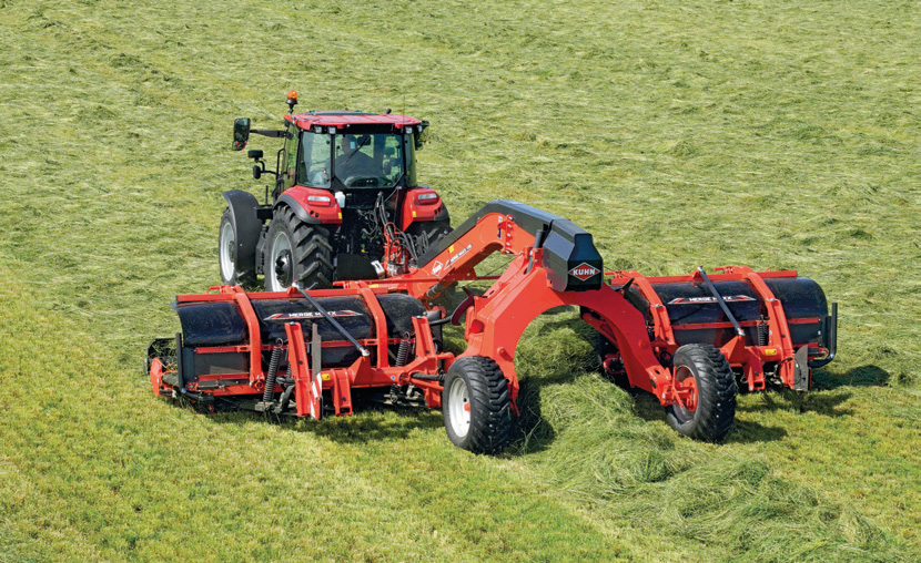 Pásový shrnovač píce Merge Maxx 760 / 950 / 1090 - AGRICO, s.r.o.