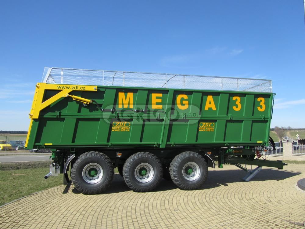 Nosič nástaveb s hydraulickým pružením ZDT Mega 33 - AGRICO, s.r.o.